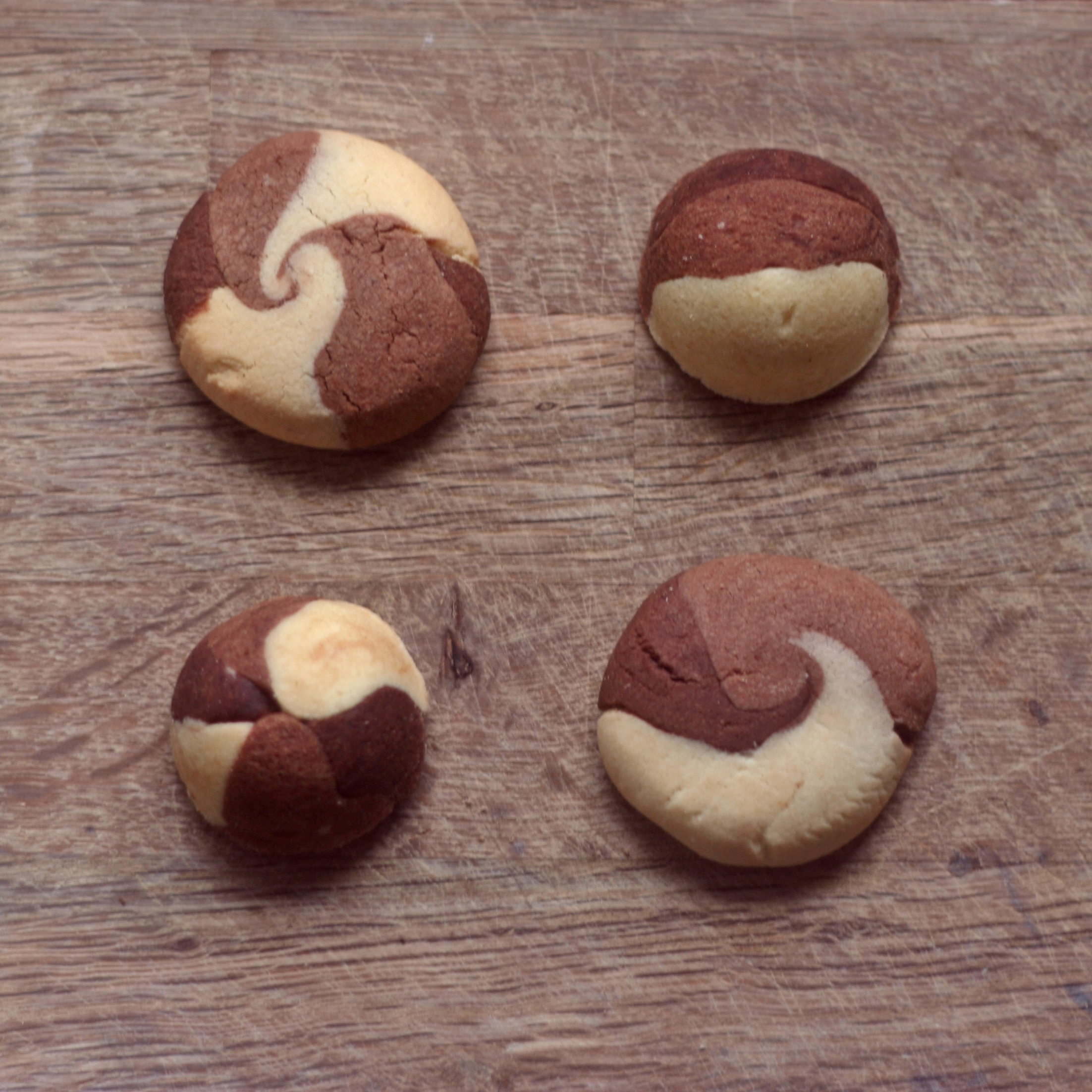 Chocolate Swirl Biscuits | Time To Cook - Online