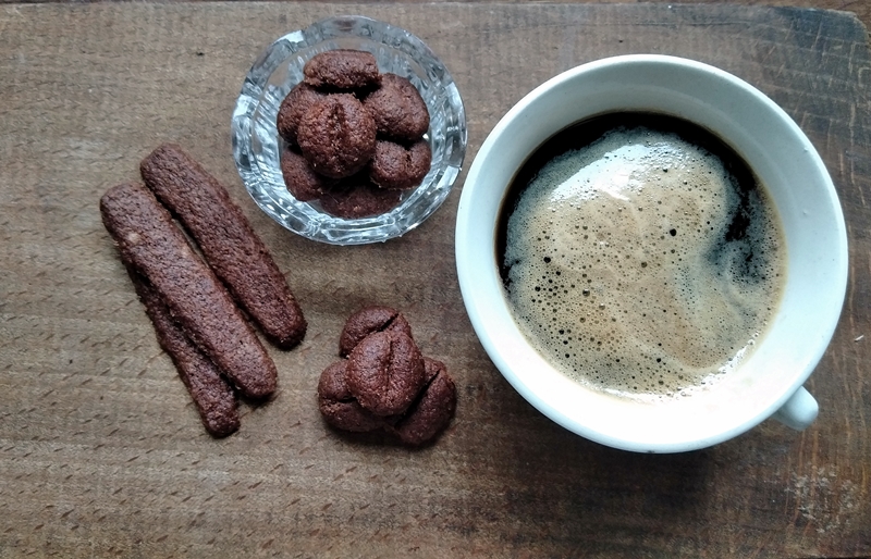 Coffee Bean Biscuits | Time To Cook - Online